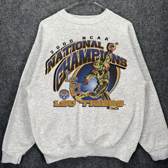 Tops | 9s 2000s Y2k Louisiana State University Tigers Lsu Shirt ...